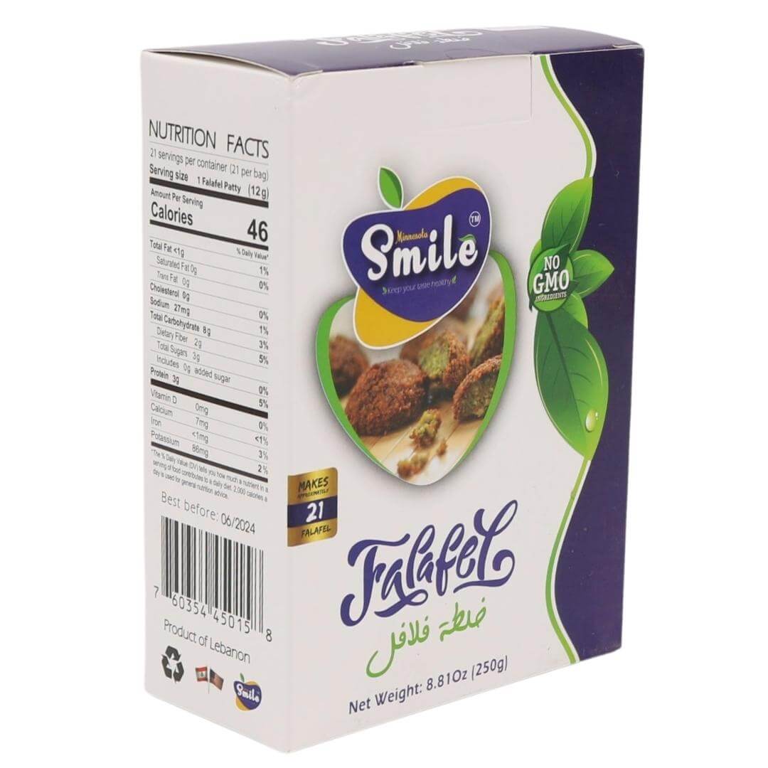 Smile Vegan Falafel Mix 250g – The Taste of Egypt